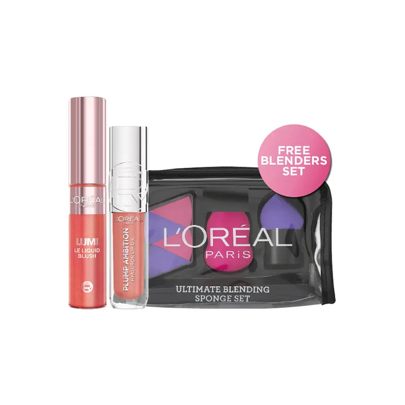 Plump Ambition Lip Oil X Le Lumi Blush – Phreya